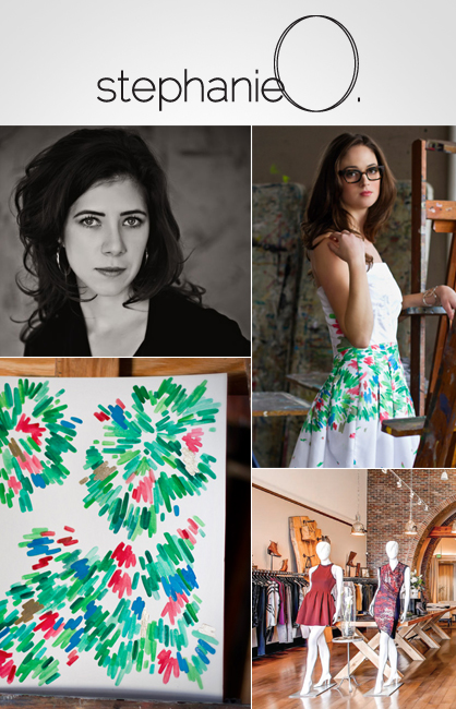 Stephanie O Transforms Art into Fashion | LadyLUX - Online Luxury ...