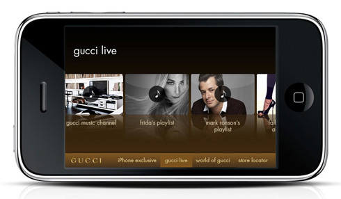 Gucci Reveals New iPhone/iPod App | LadyLUX - Online Luxury Lifestyle ...