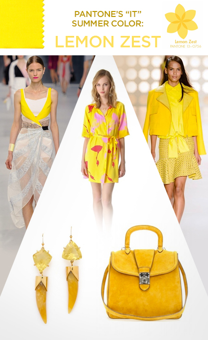 Pantone's “It” Summer Color: Lemon Zest | LadyLUX - Online Luxury ...