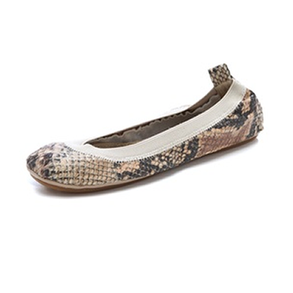 Snake Print Ballet Flats | LadyLUX - Online Luxury Lifestyle ...